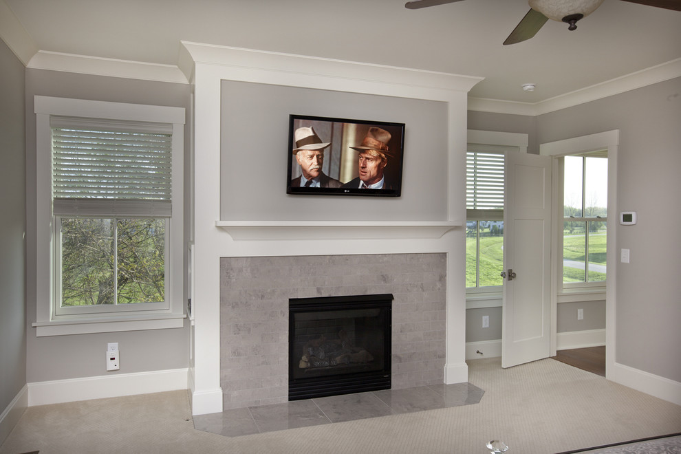 Craftsman Farmhouse - Estilo Craftsman - Dormitorio - Columbus - de ...