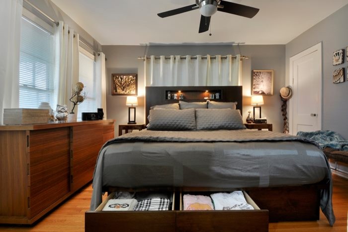 Custom Storage Bed - Contemporary - Bedroom - Austin - by California ...