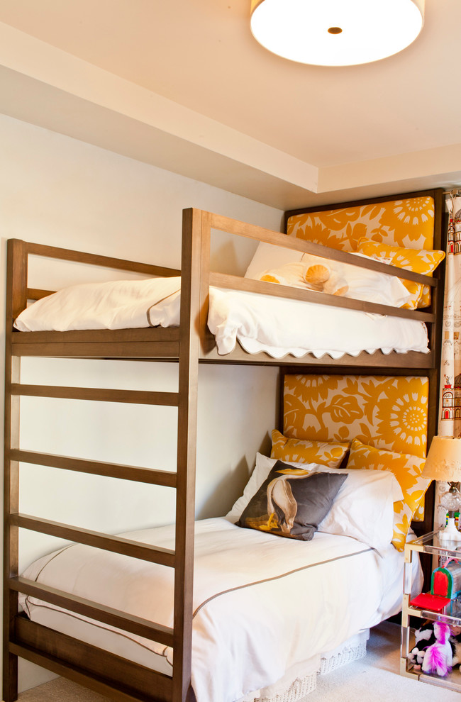 Custom Upholstered Bunk Beds - Contemporary - Bedroom - New York - by ...
