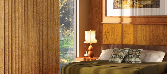 CUSTOM VERTICAL BLINDS - Hunter Douglas Somner Vertical Blinds - Master ...