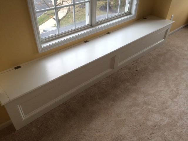 Custom Window Seat/Bench - Traditional - Bedroom - New York - by O ...