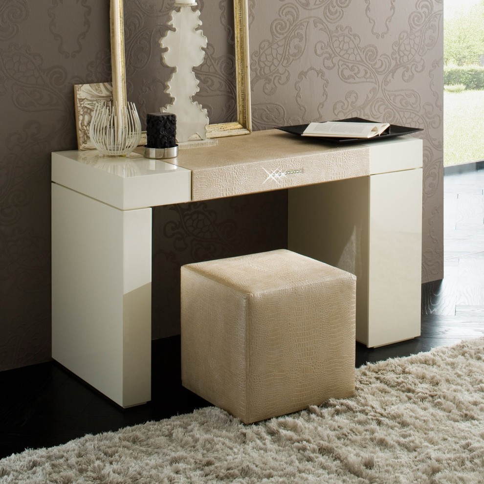 Diamond Dressing Table | Ivory - $2331.18 - Modern - Bedroom - New York ...