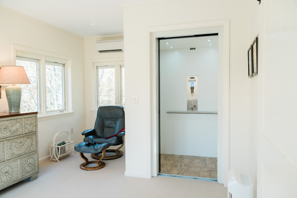 Discrete Home Elevator - Contemporary - Bedroom - Boston - by Aging In ...