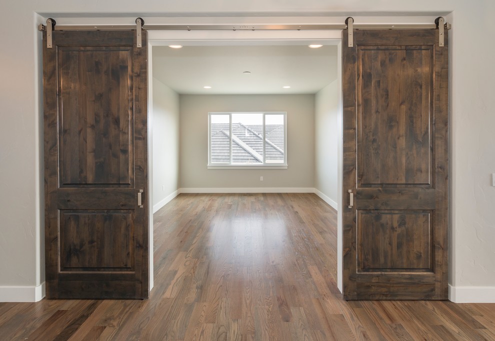 Double Sliding Barn Doors - Modern - Bedroom - Orange County - by CLS ...
