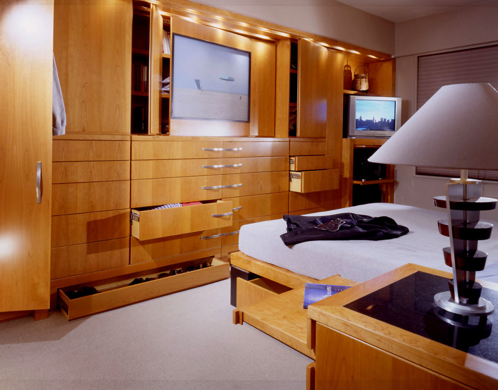 Downtown Bachelor Apartment - Modern - Bedroom - New York - by Leonard ...