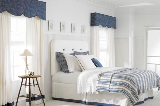 Draperies, Curtains, Cornices, Bedding & Custom Fabrics - Contemporary ...