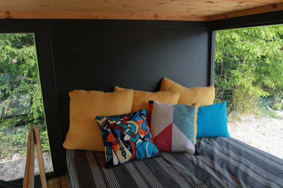 Dumpster turned tiny home - Contemporary - Bedroom - Other - by ...