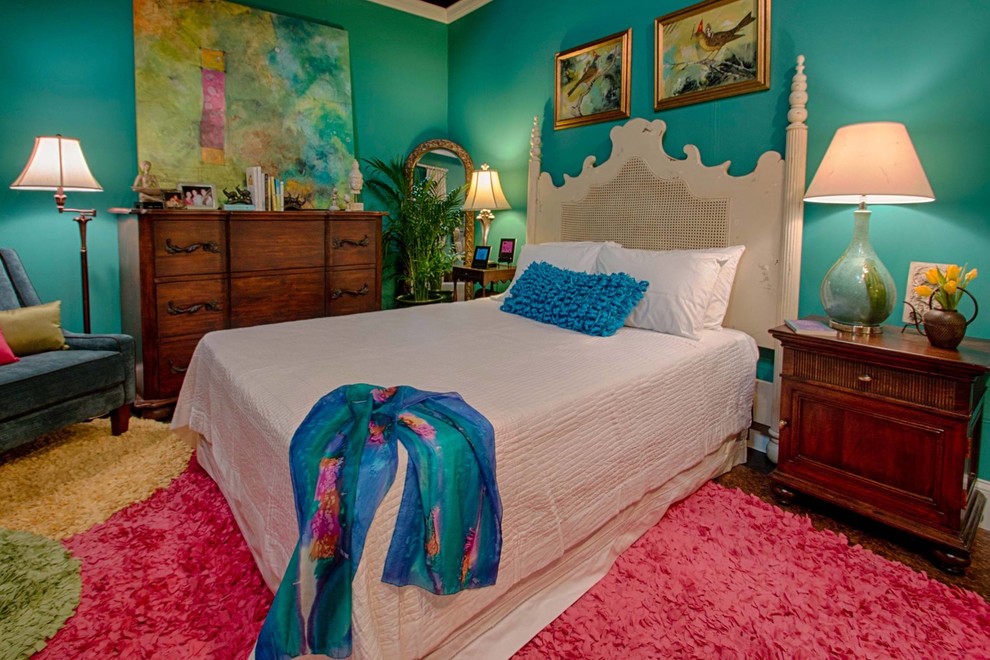 Eclectic Bedroom and Patio - Eclectic - Bedroom - Charlotte - by ...