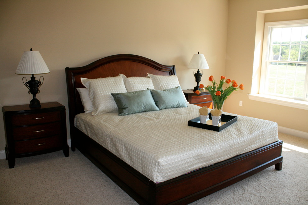 Empty Master Bedroom - Traditional - Bedroom - Philadelphia - by Staged ...