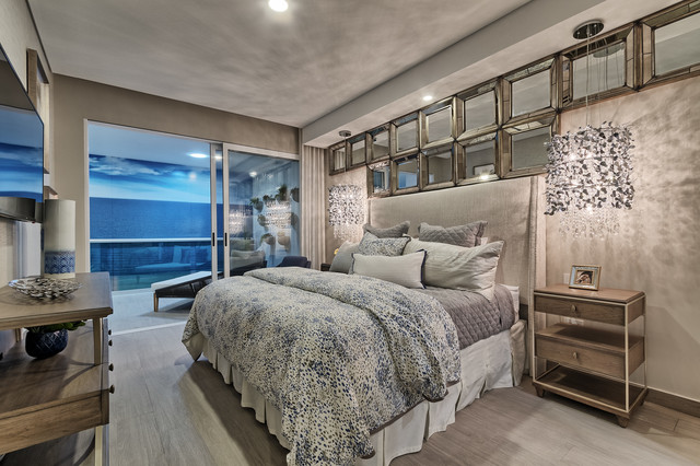 ENCANTAME TOWERS 2-BD.RM. MODEL - Contemporain - Chambre - Mexico City ...