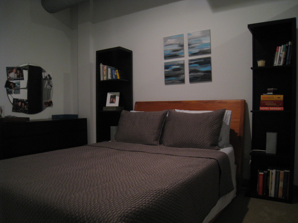 Factory Loft - Contemporary - Bedroom - Houston - by S Squared Design ...