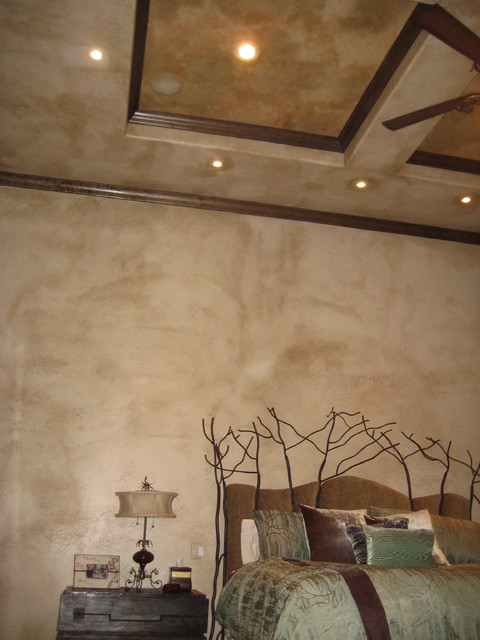 Faux Ceiling & Walls - Mediterranean - Bedroom - Austin - by Faux FX of ...