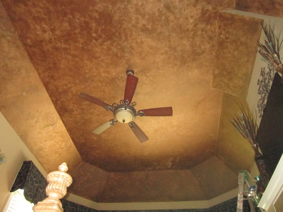 Faux Finish Master Bedroom Ceiling - Rustic - Bedroom - Raleigh - by ...