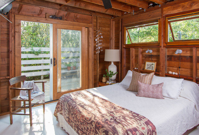Fire Island Beach House - Beach Style - Bedroom - New York - by Jamie ...