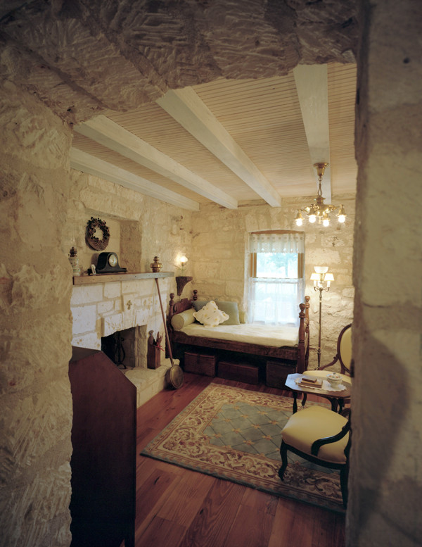 Fredericksburg Stone House - Traditional - Bedroom - Austin - by ...
