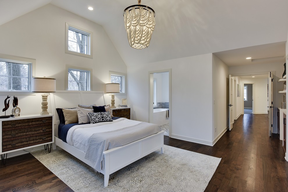 Gorgeous Modern Tudor Style Home - Modern - Bedroom - Minneapolis - by ...