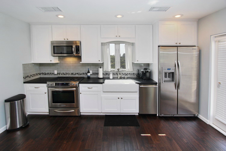 Guest House with Kitchenette - Traditional - Kitchen - Los Angeles - by ...