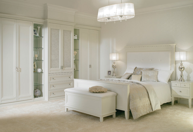 Hammonds Fitted Bedroom Palladian in White - Contemporary - Bedroom ...