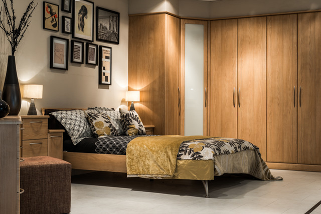 Hammonds fitted Wardrobe Libretto Cherry Luce Contemporary Bedroom Other by Hammonds Furniture Houzz