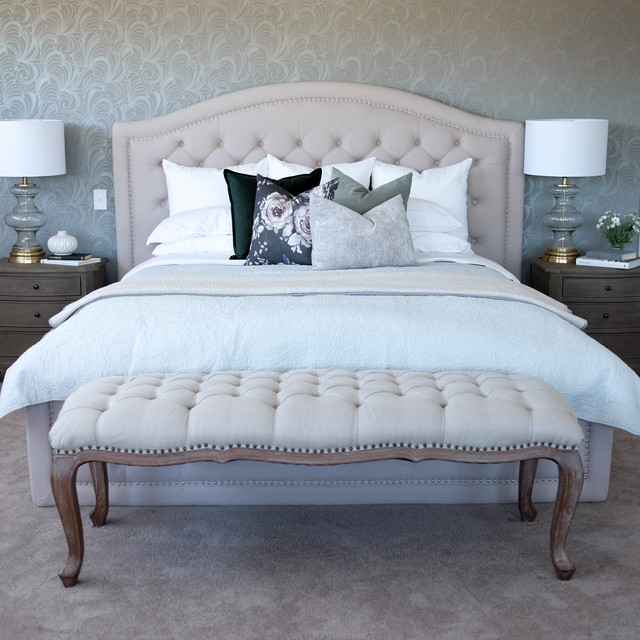 Hamptons Style Master Bedroom - Rustic - Bedroom - Perth - by Linda ...