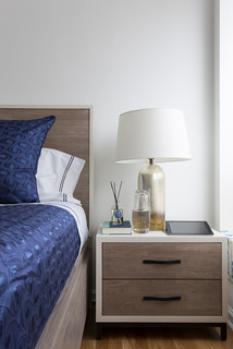 Hell's Kitchen Bachelor Pad - Modern - Bedroom - New York - by Lea ...