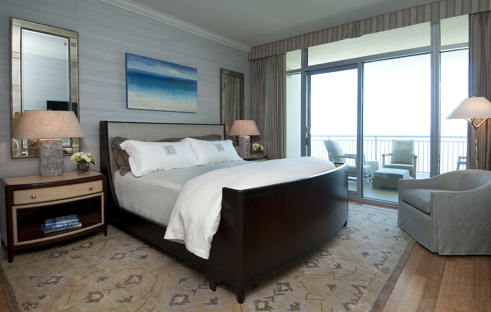 High-rise Beach Getaway - Transitional - Bedroom - Houston - by Slovack ...