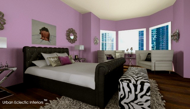 High Rise Condo Bedroom - Eclectic - Bedroom - Miami - by User | Houzz