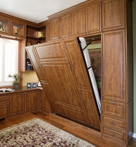 Home Office & Wall Bed - Traditional - Bedroom - San Francisco - by ...