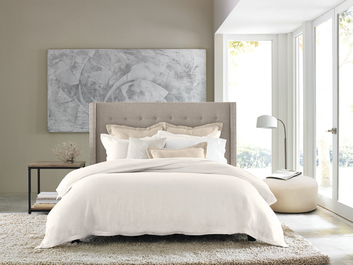 Hotel Collection Linen White Bedding Collection - Contemporary ...