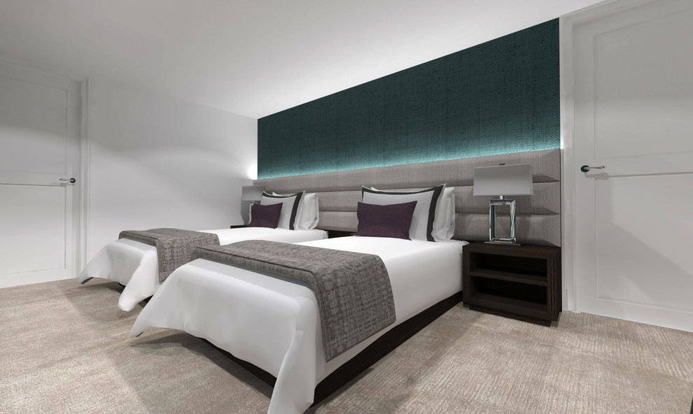 Hotel Room - Contemporary - Bedroom - London - by JJ DESIGN STUDIO | Houzz