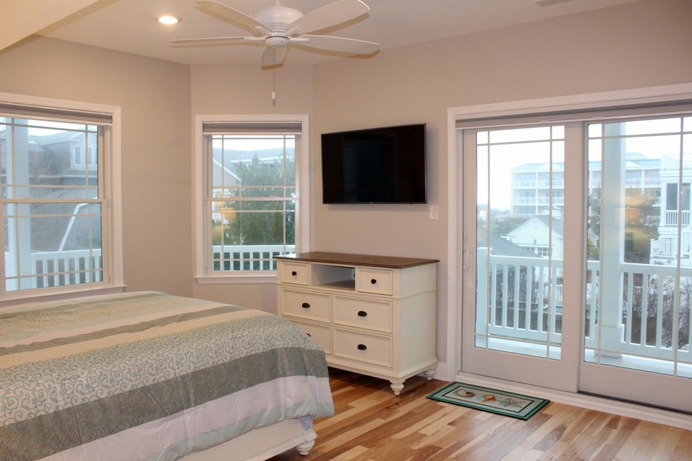 House Plan 13091FL built on the New Jersey shore - Coastal - Bedroom ...