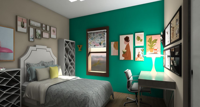 Interior Design // Virtual Staging for Home Builder - Craftsman ...