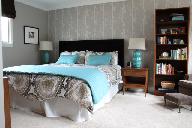 Interior Redesign - Rétro - Chambre - Chicago - par Chicago ReDesign ...