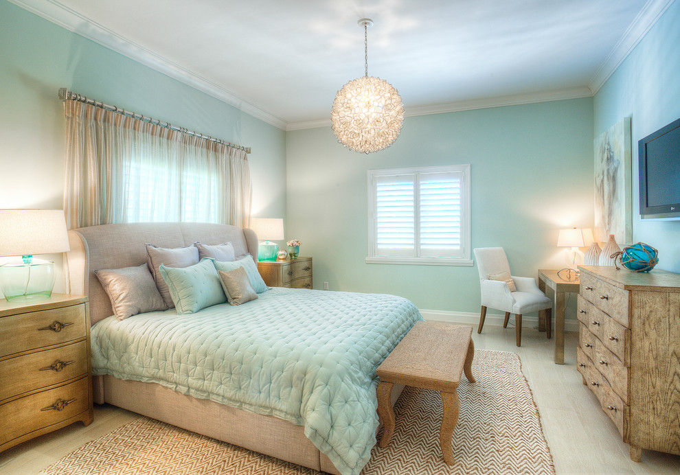 Key Largo Residence - Beach Style - Bedroom - Miami - by Kate Healy ...