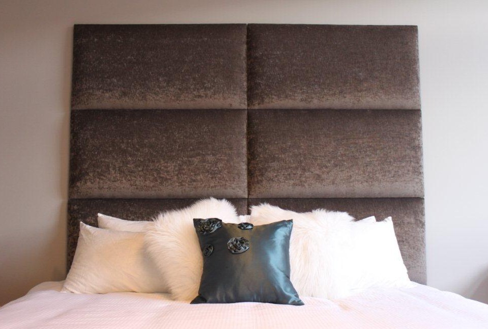 King Upholstered Headboard Panels - Contemporary - Bedroom - Toronto ...