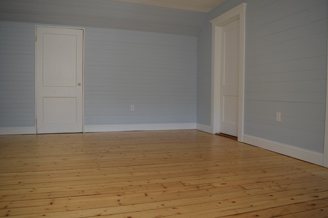 Knotty Pine Floors - Country - Bedroom - Boston - by Father and Son ...