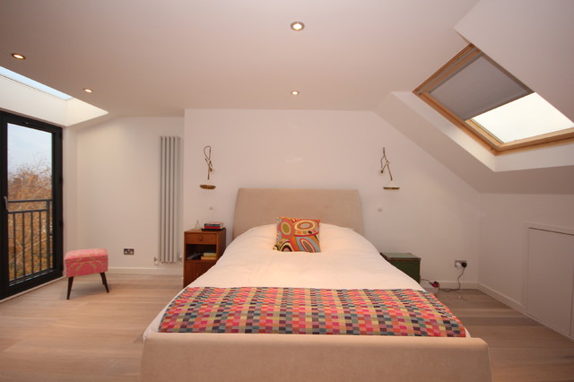 L Shape Loft Conversion, Brixton - Contemporary - Bedroom - London - by ...