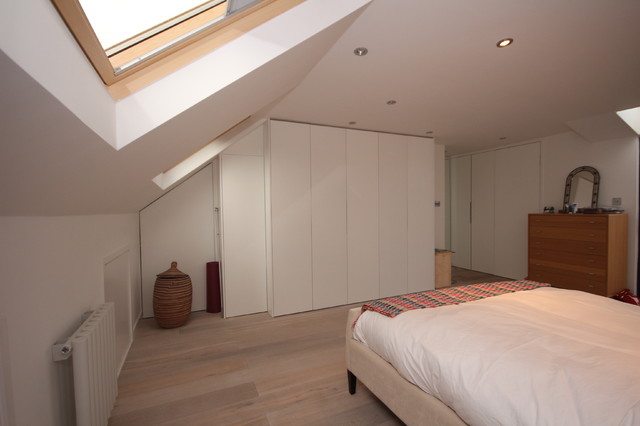 L Shape Loft Conversion, Brixton - Contemporary - Bedroom - London - by ...