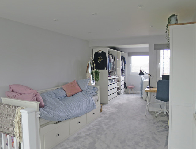 L-Shaped Dormer Loft Conversion - Contemporary - Bedroom - Other - by ...