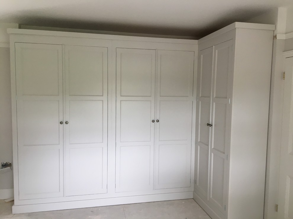 L-Shaped Wardrobe Fitted - Bedroom - Kent - by Pinnacle | Houzz IE