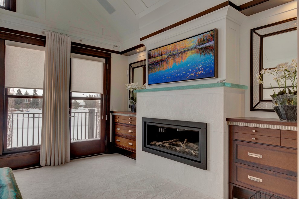 Lake Front Refinement - Transitional - Bedroom - Calgary - by A Collaborative Design Group ...