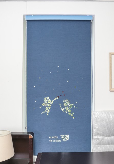 Laser Cut Design - Modern - Bedroom - New York - by Blinds To Blinds ...