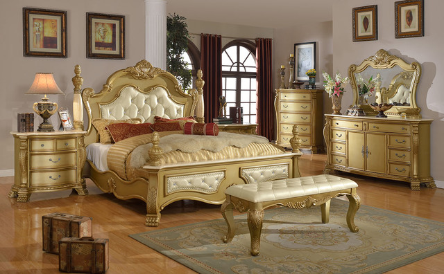 Lavish Bedroom Set - Traditional - Bedroom - New York - by ...