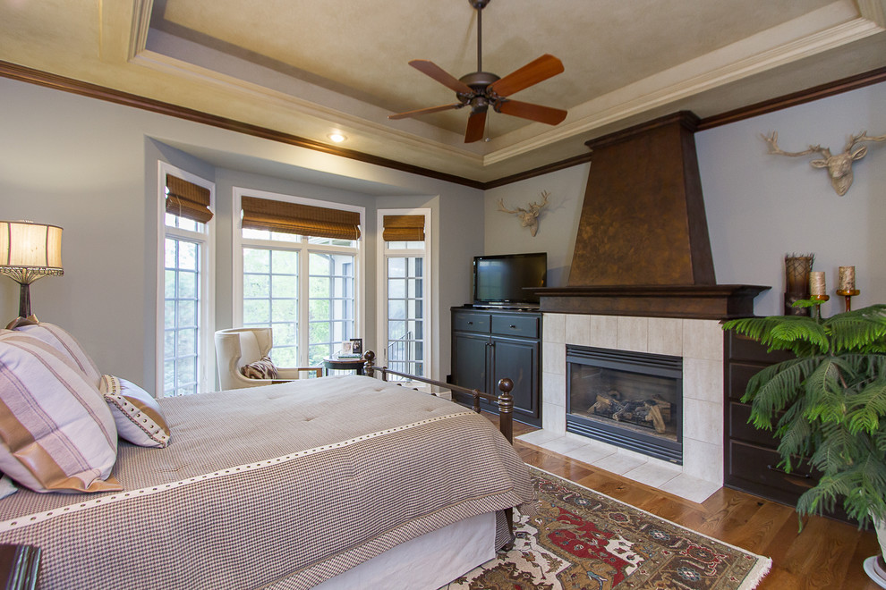 Leawood Midwestern Rustic - Rustic - Bedroom - Kansas City - by Cathy ...