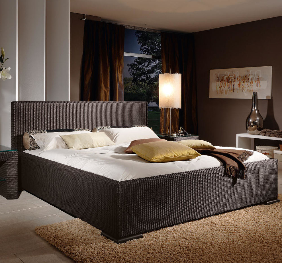 Lloyd Loom Emotion Bed - Contemporary - Bedroom - Dorset - by Lloyd ...