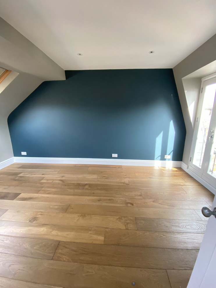 Loft Renovation with Joinery and Insulation - Contemporary - Bedroom ...