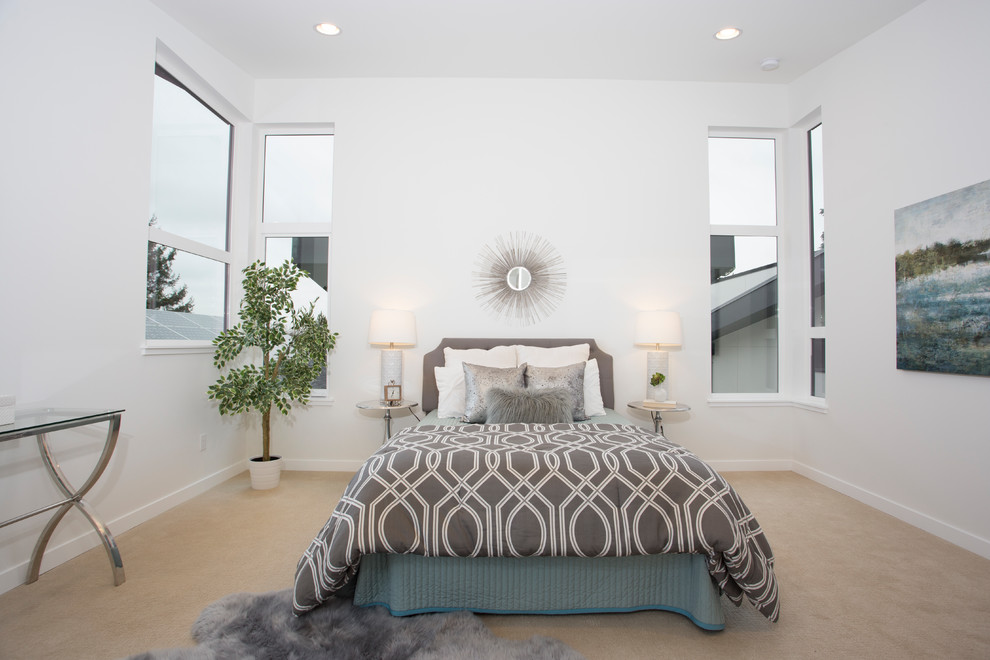 Madison Park Fourplex - Modern - Bedroom - Seattle - by Noble Ridge ...