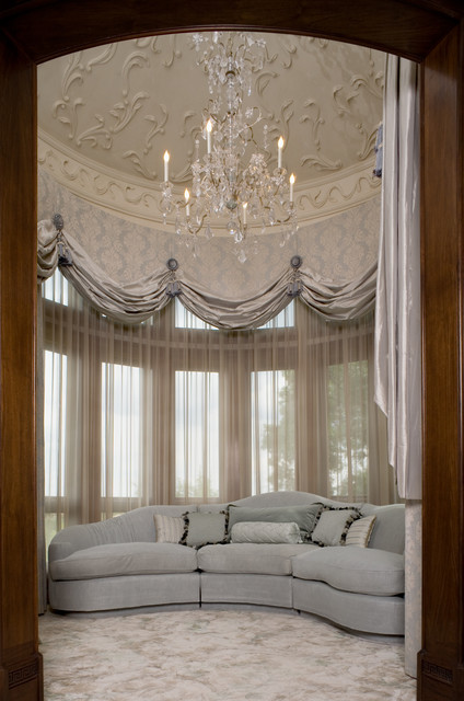 Malinard Manor - Master Bedroom Sitting Area - Classique - Chambre ...