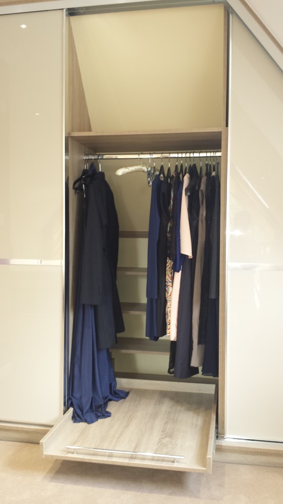 Mansard bedroom fitted wardrobe - Contemporary - Bedroom - Other - by ...