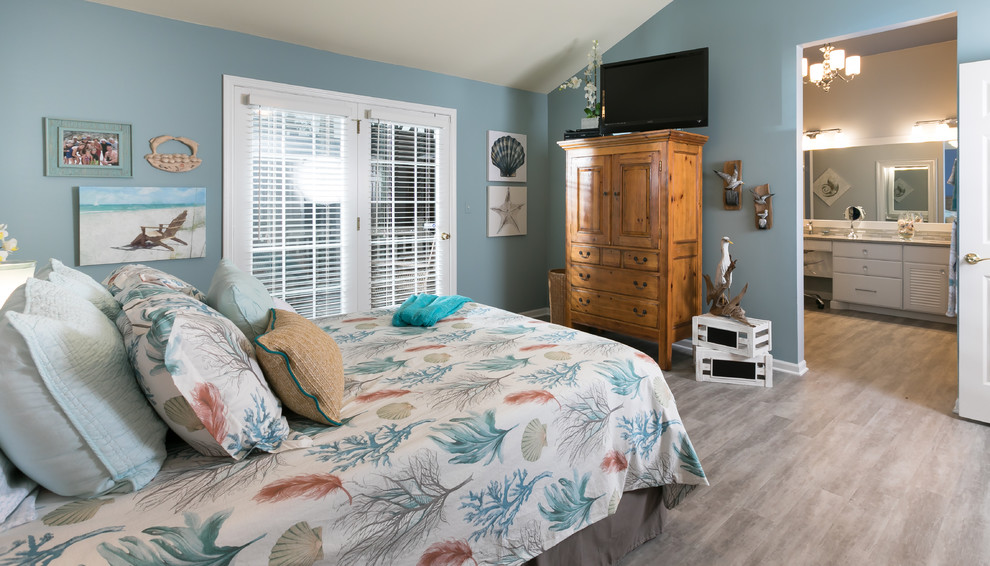 Master Bedroom - ADA Accessible - Beach Style - Bedroom - San Diego ...